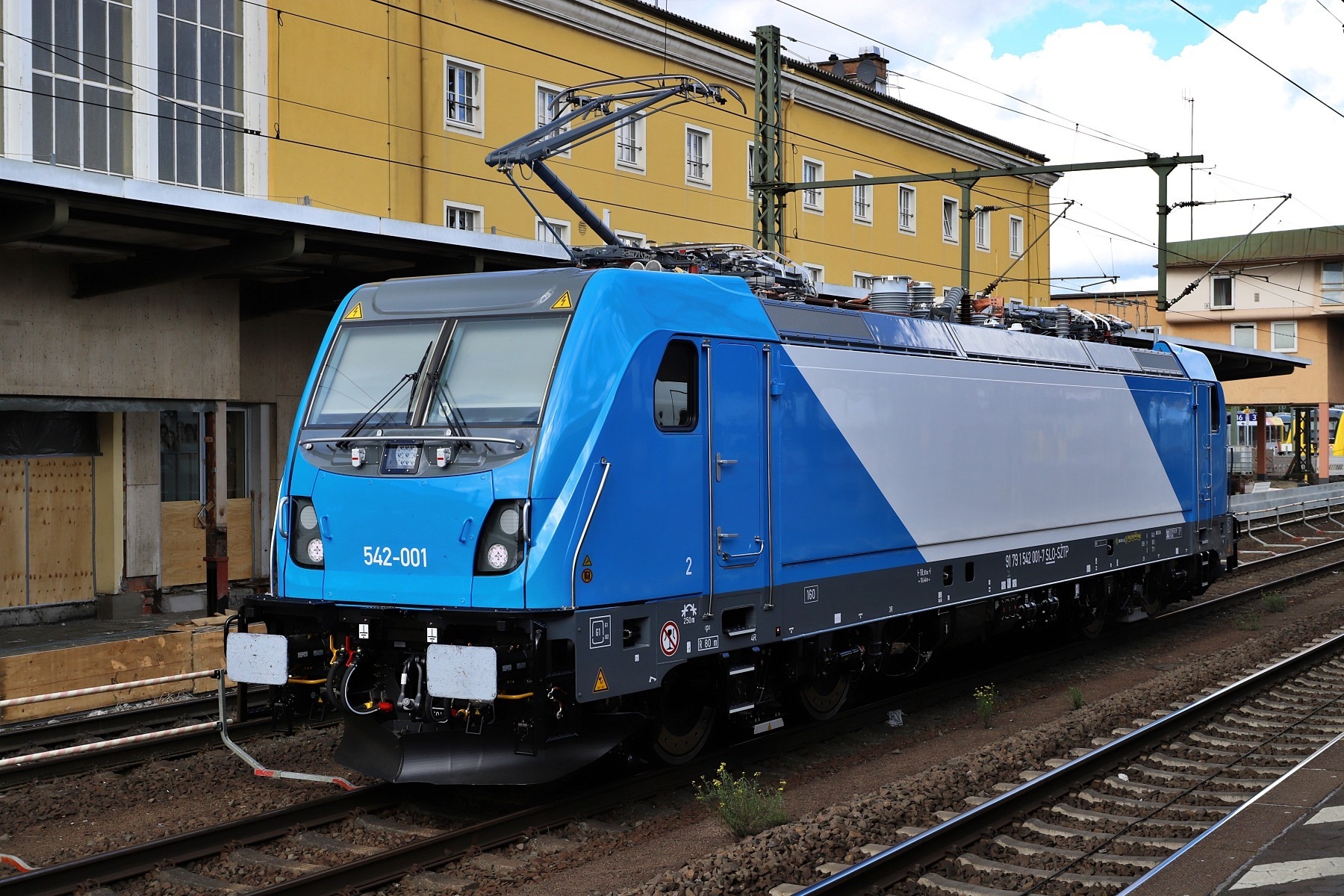 Lokomotiva Traxx uspešno preskušena - SŽ-Tovorni promet, d. o. o.